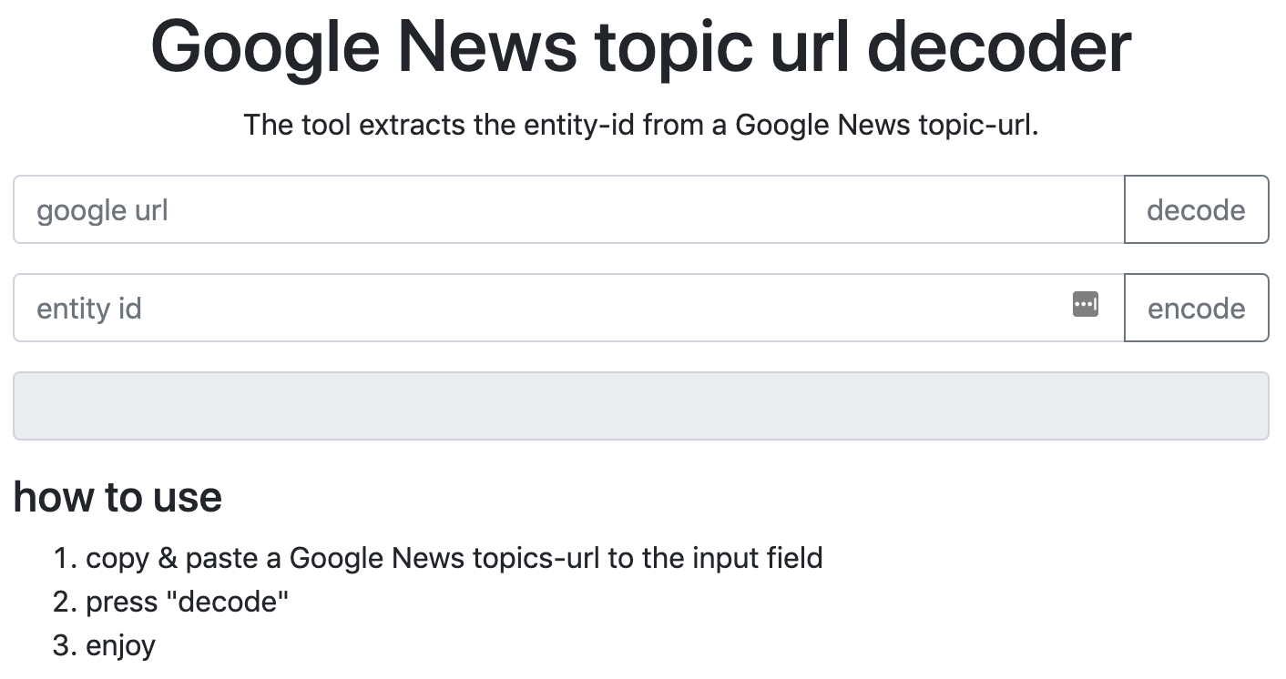 Google News topic url decoder